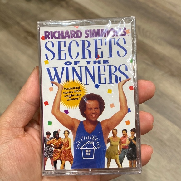 Media | New Sealed Richard Simmons Secrets Of Winners Cassette Tape ...